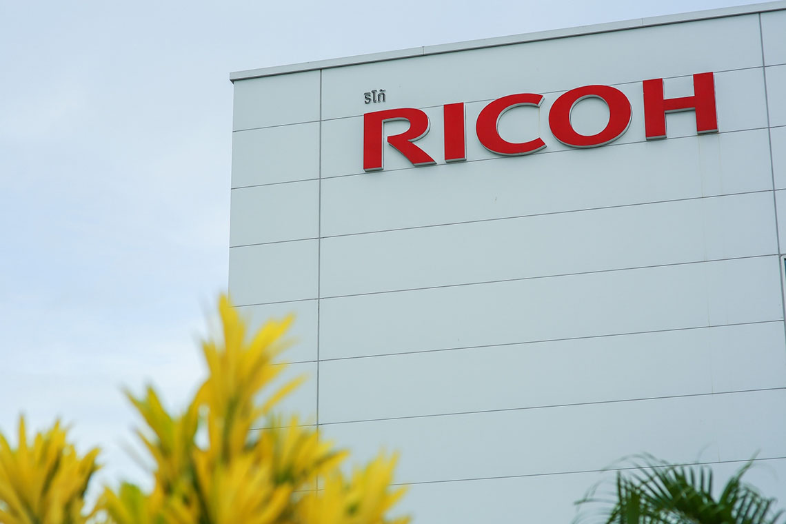 RICOH ย้ายฐานการผลิตเครื่องพิมพ์มัลติฟังก์ชันที่สำคัญ จากประเทศจีนมายังประเทศไทย